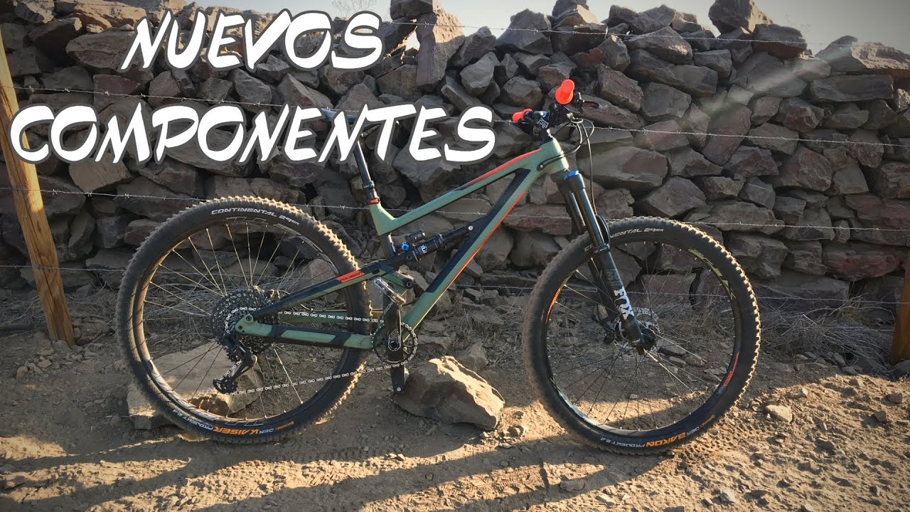 Nuevos componentes en mi bicicleta de enduro primeras impresiones y ...