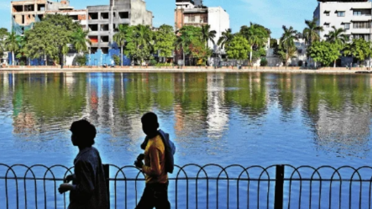 Heart & soul of Delhi's 'model' town: A colony built around 6.5-acre lake