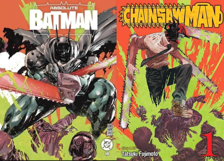 Batman’s brutal new Chainsaw Man crossover is officially the biggest ...