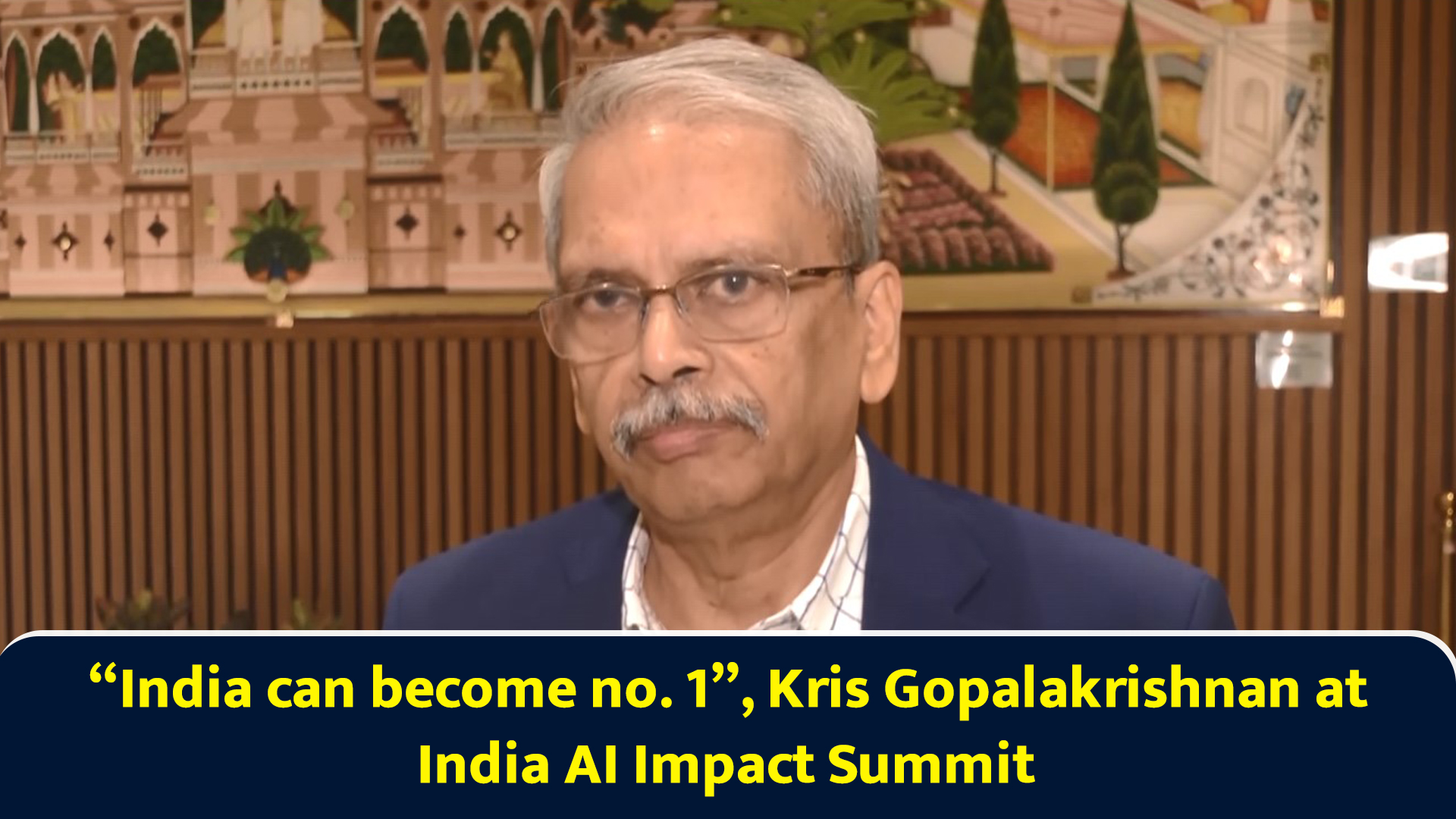 India can become no. 1, Kris Gopalakrishnan at India AI Impact Summit