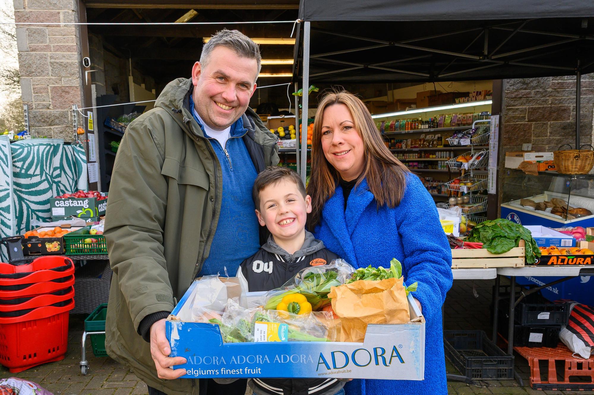 Step inside Head of Muir farm shop for an Aladdin's cave of colourful ...