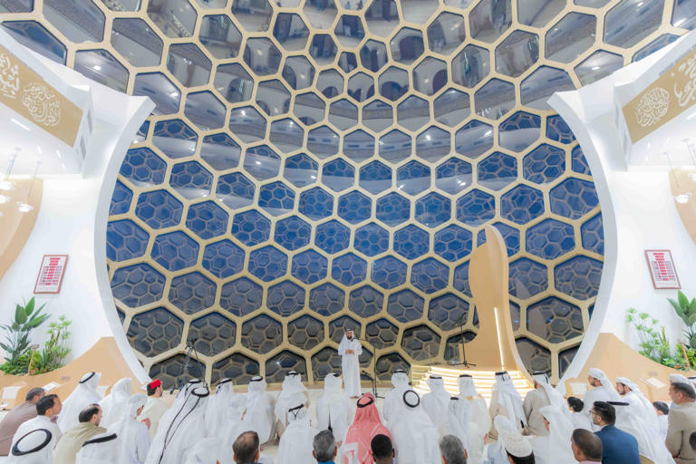 Sharjah's new mosque with stunning glass dome to serve 1,300 ...