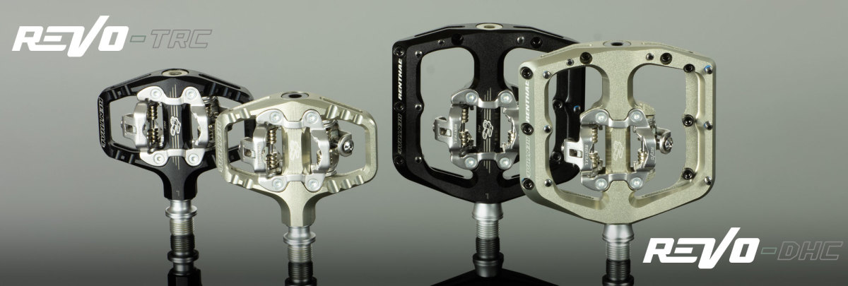 First look: Renthal Revo-DHC & Revo-TRC clipless MTB pedals