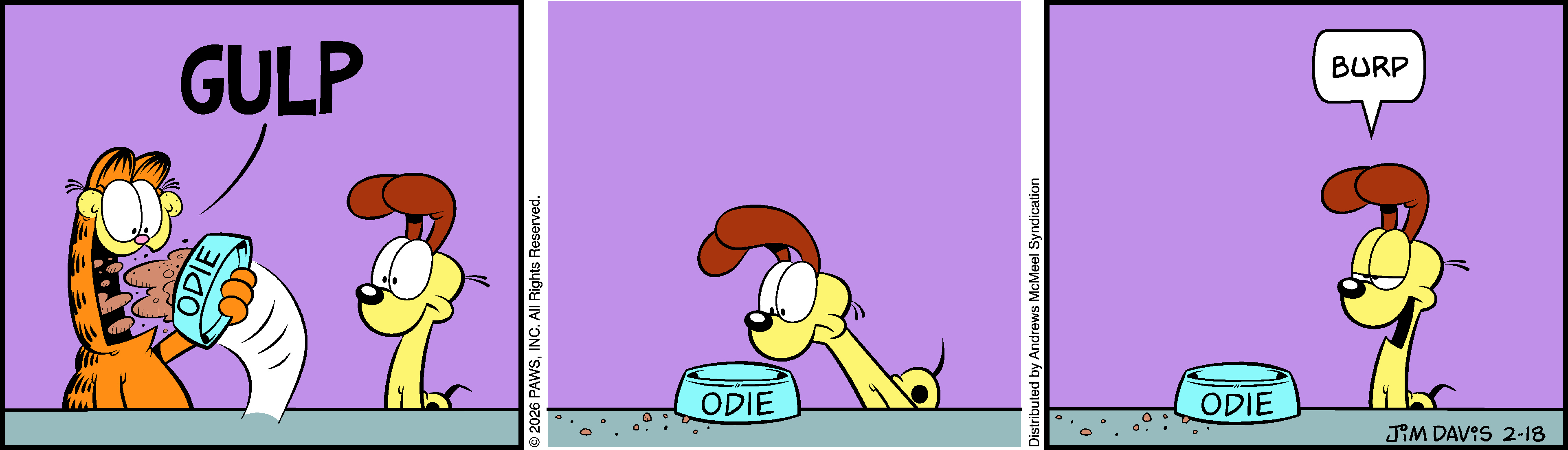 Garfield by Jim Davis