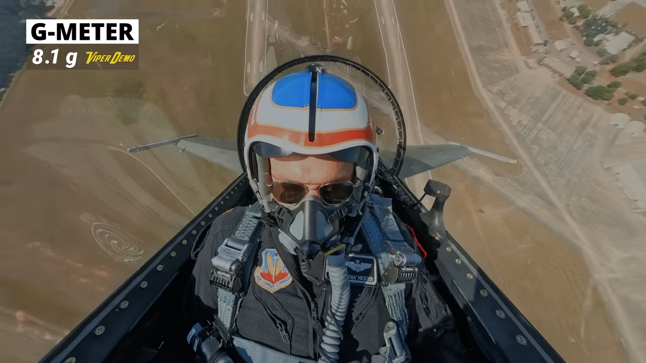 900 feet per second in a fighter jet - I almost blacked out