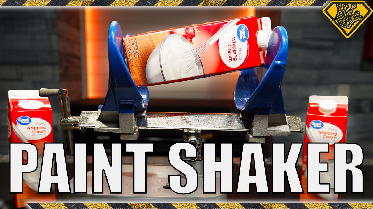 Can you churn butter with a paint shaker?