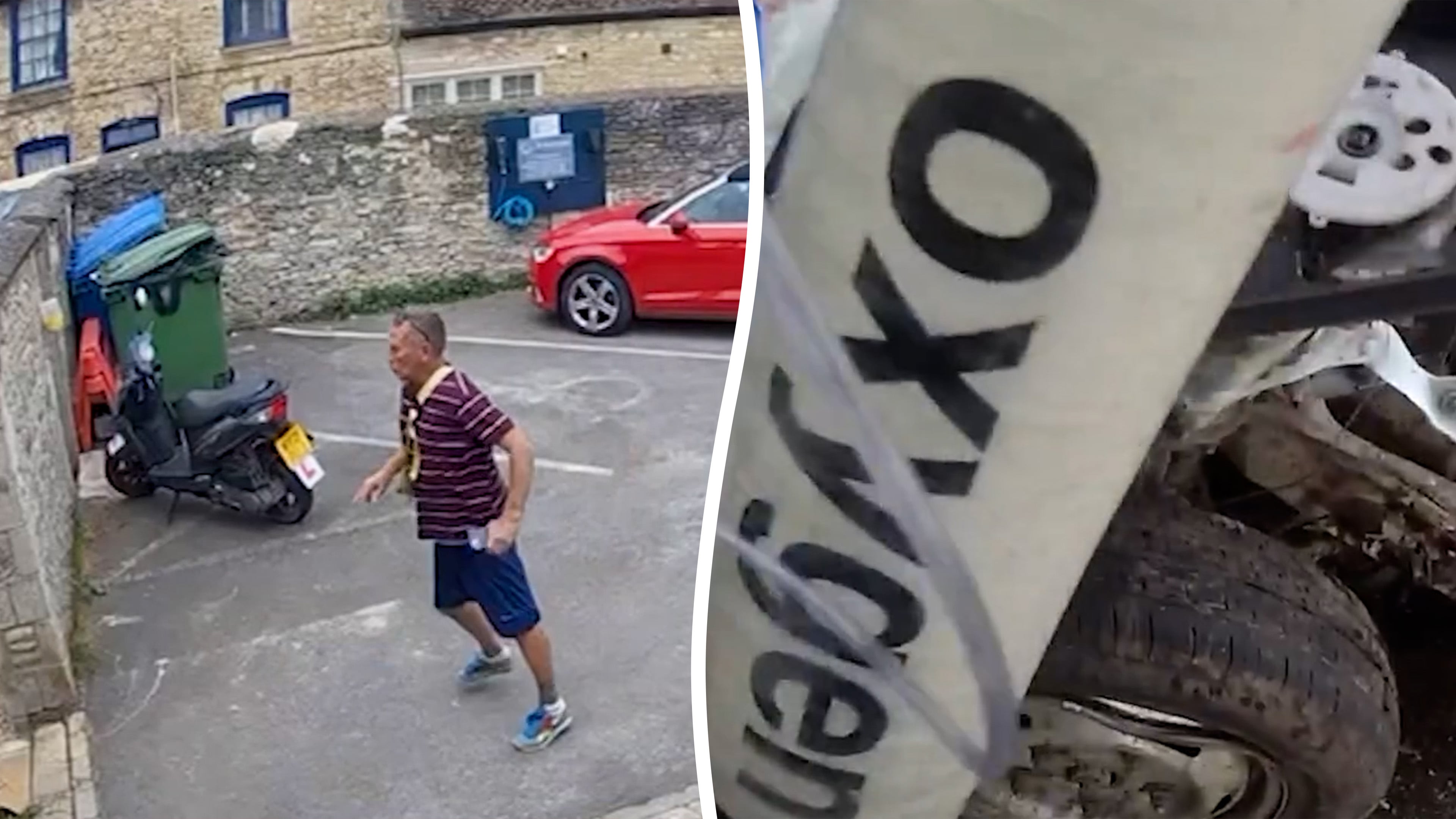 Drunk driver stumbles around pub and falls into pot plant before ...