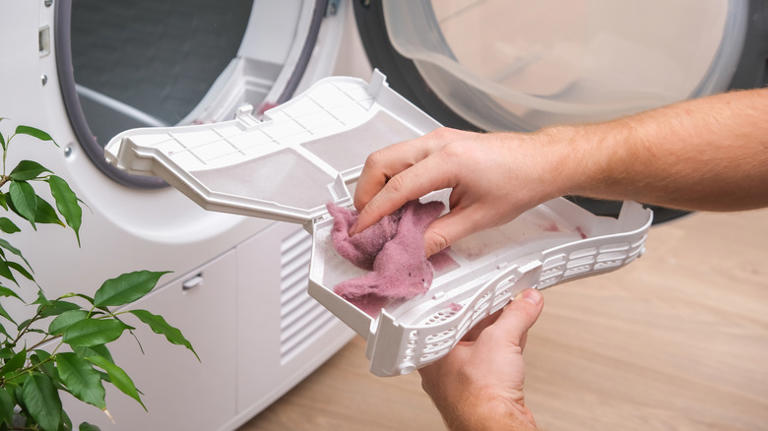 Always keep your dryer lint for your crafty projects. Here's why