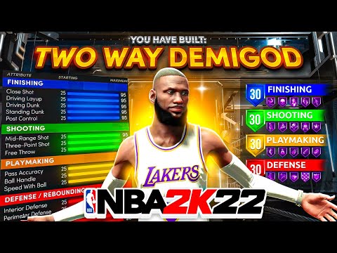 Best 2-way finisher build in NBA 2K22
