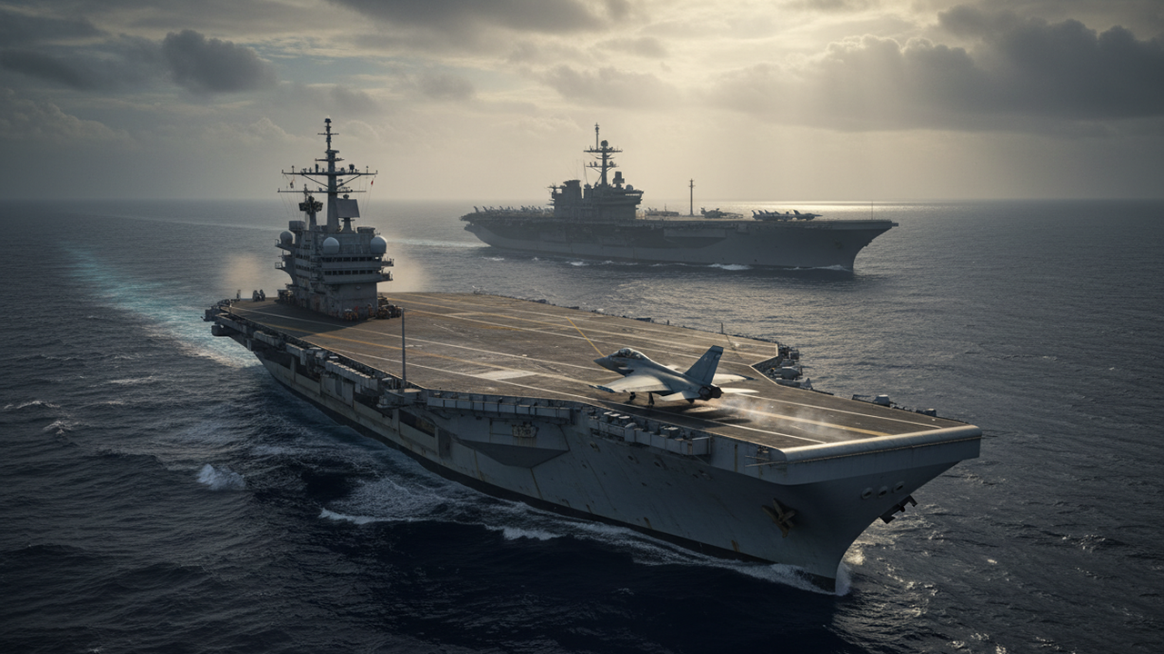 How France’s only aircraft carrier competes with US supercarriers