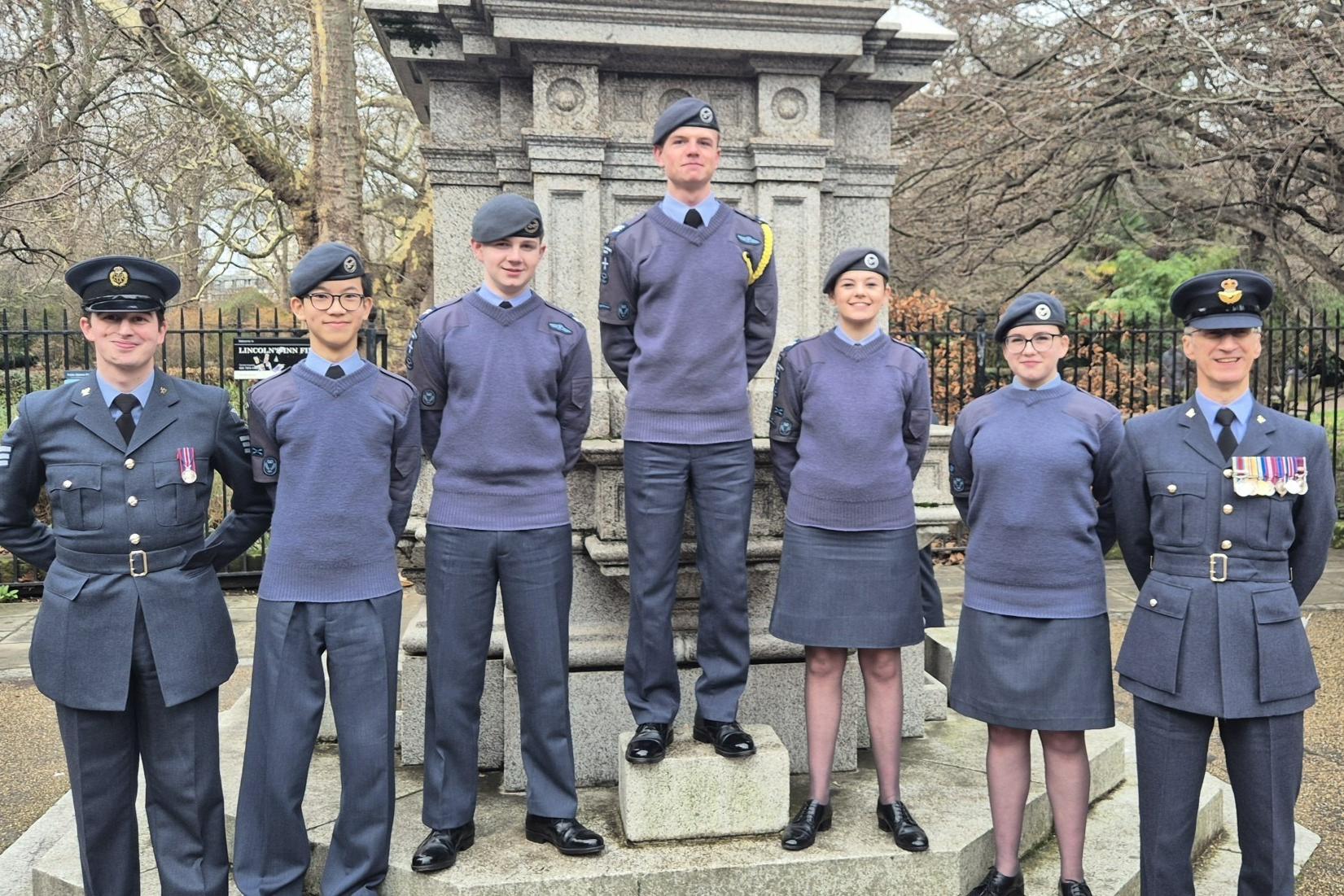 Air cadets from the last founder squadron in Sussex take part in ...