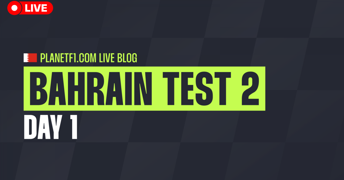 F1 testing live: Follow day 1 of second Bahrain test as it happens