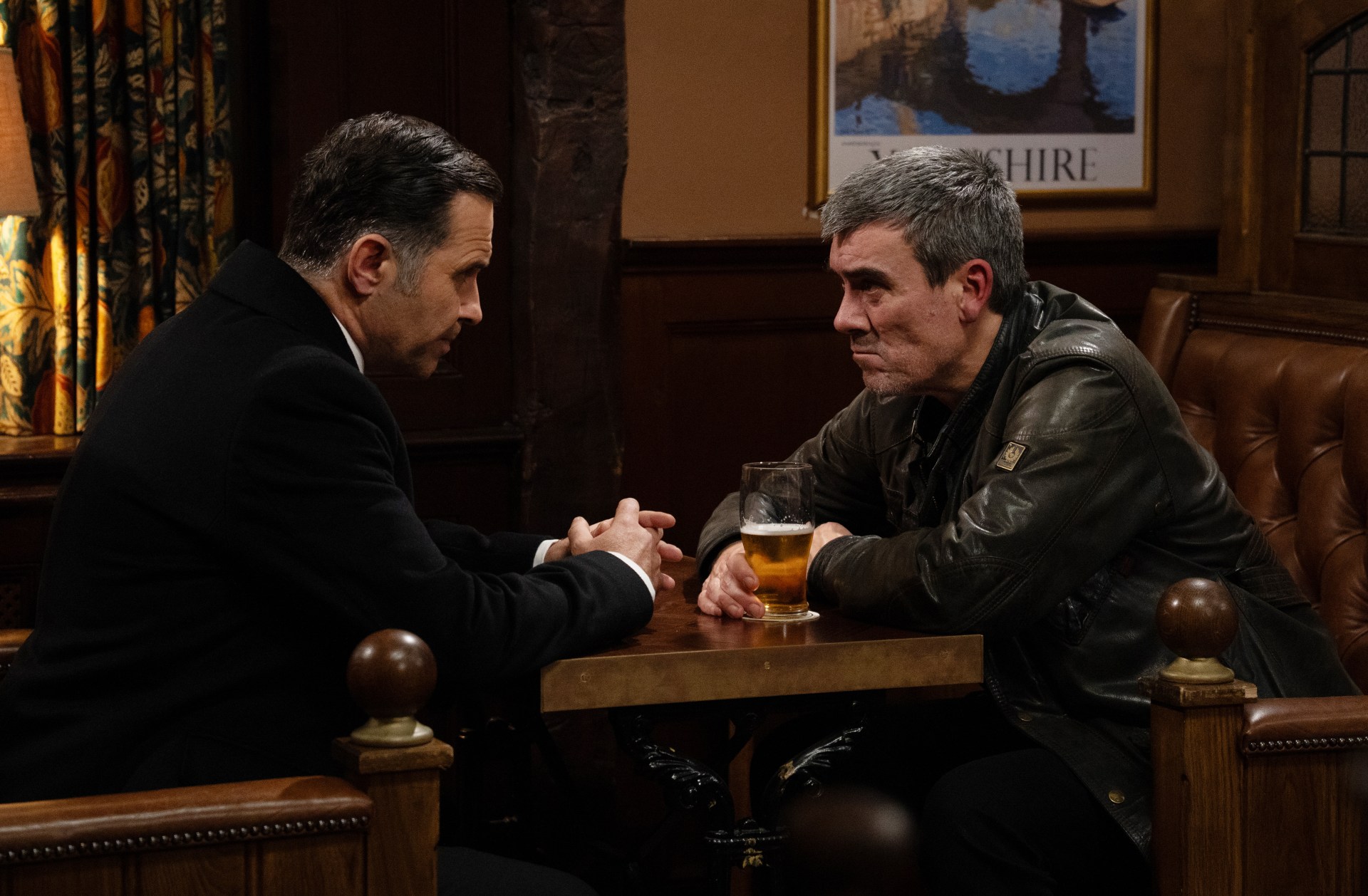 Graham and Cain’s surprise union sees them tackle disaster in Emmerdale