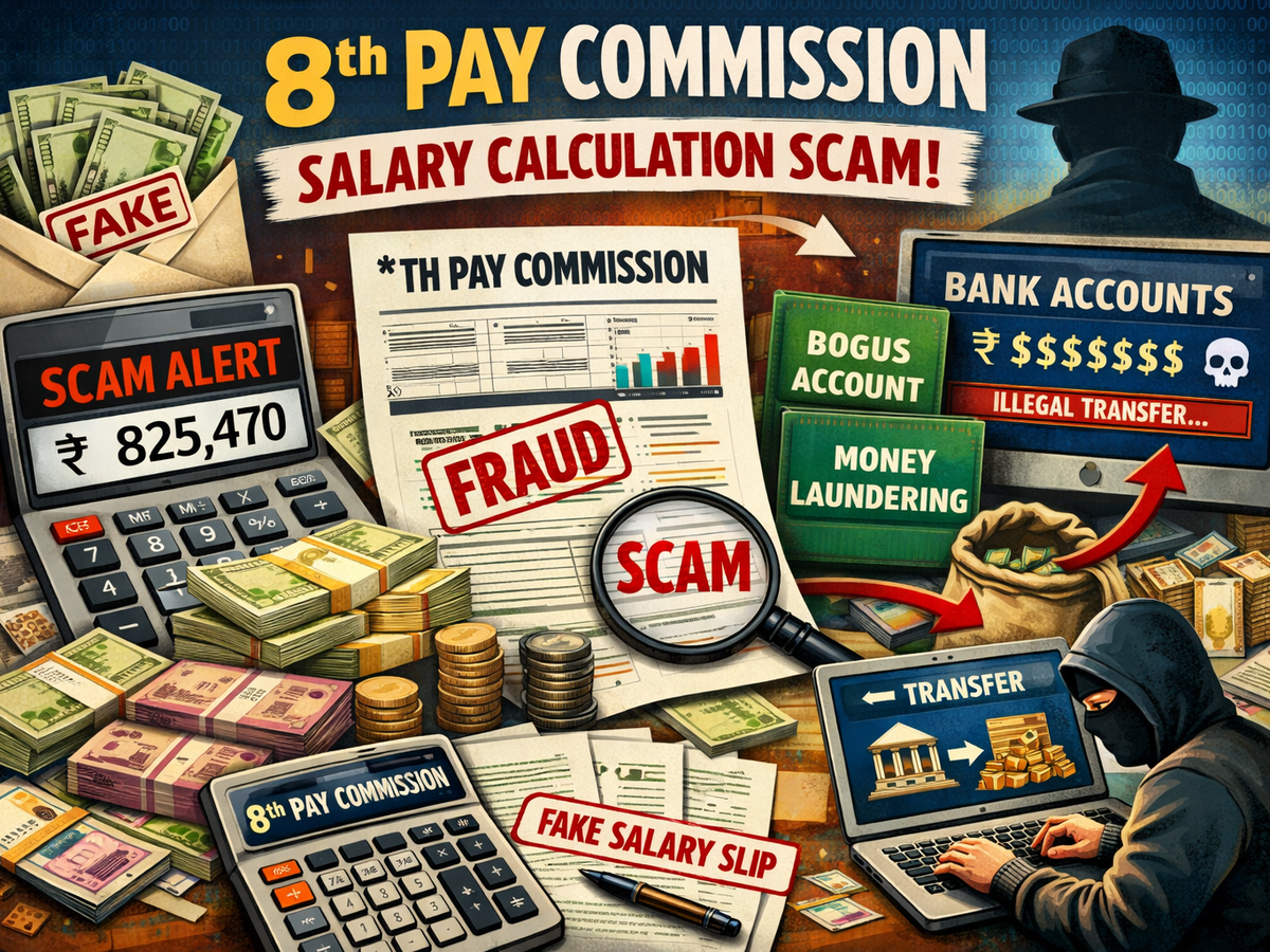 8th Pay Commission salary calculation scam: How fraudsters are ...