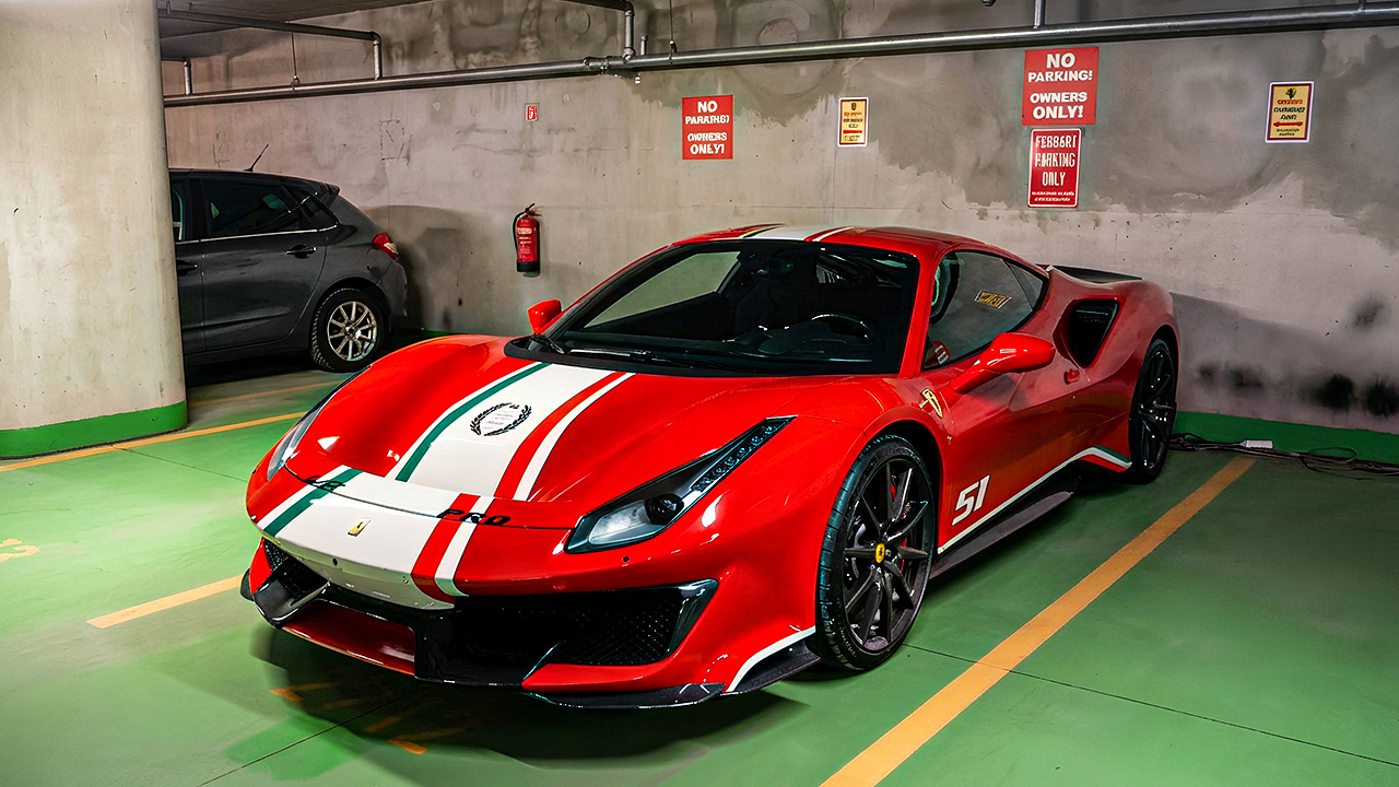 Inside a one-of-a-kind Ferrari 488 Pista specification