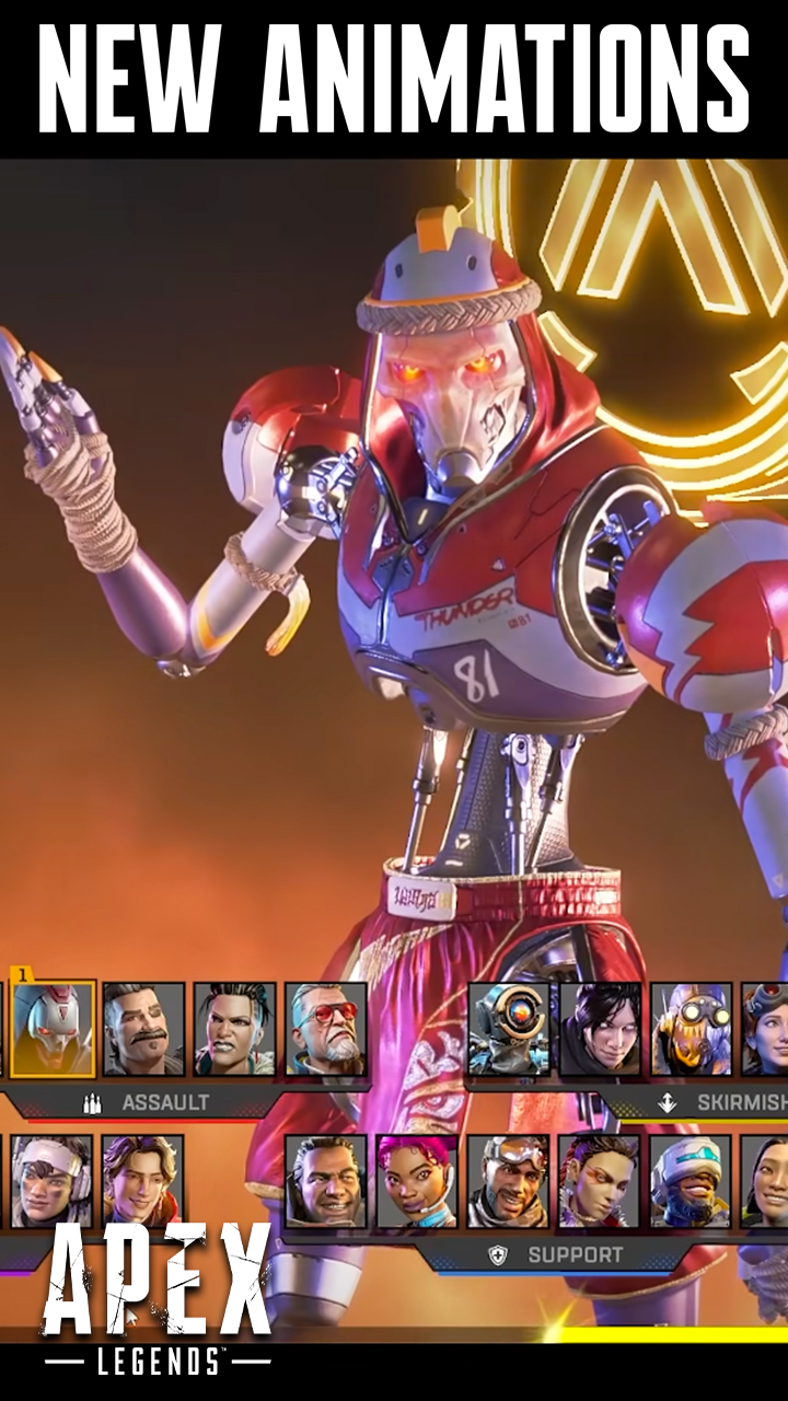 Every new legend select animation in Apex Legends update
