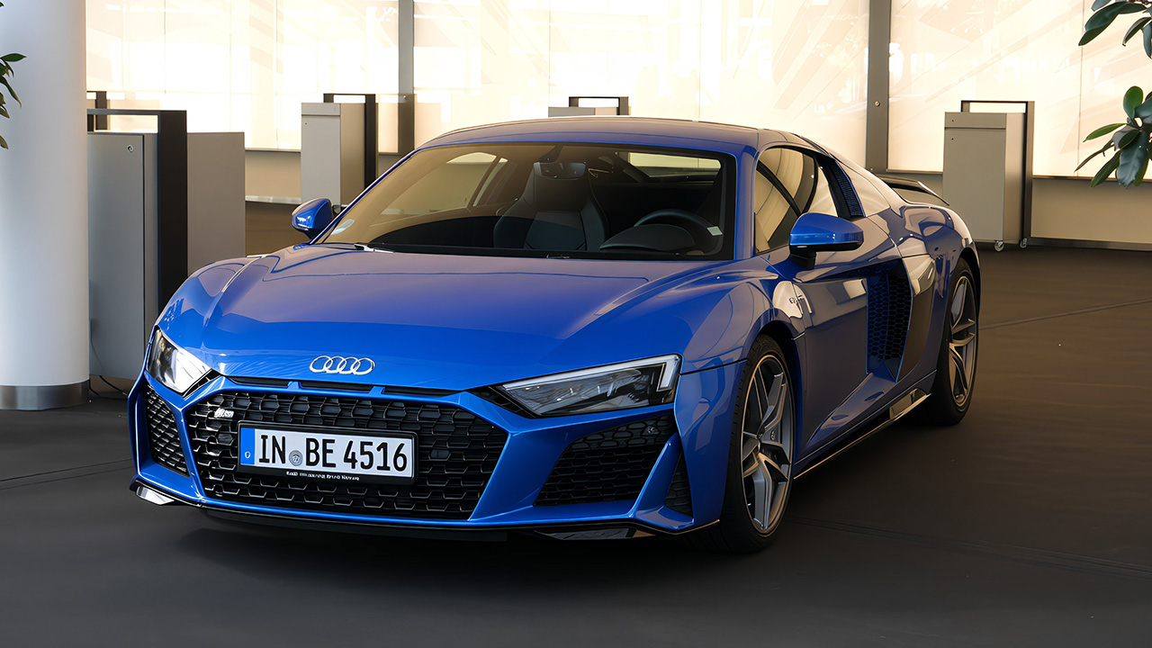 38 factory fresh Audi R8s collected together: A rare automotive spectacle