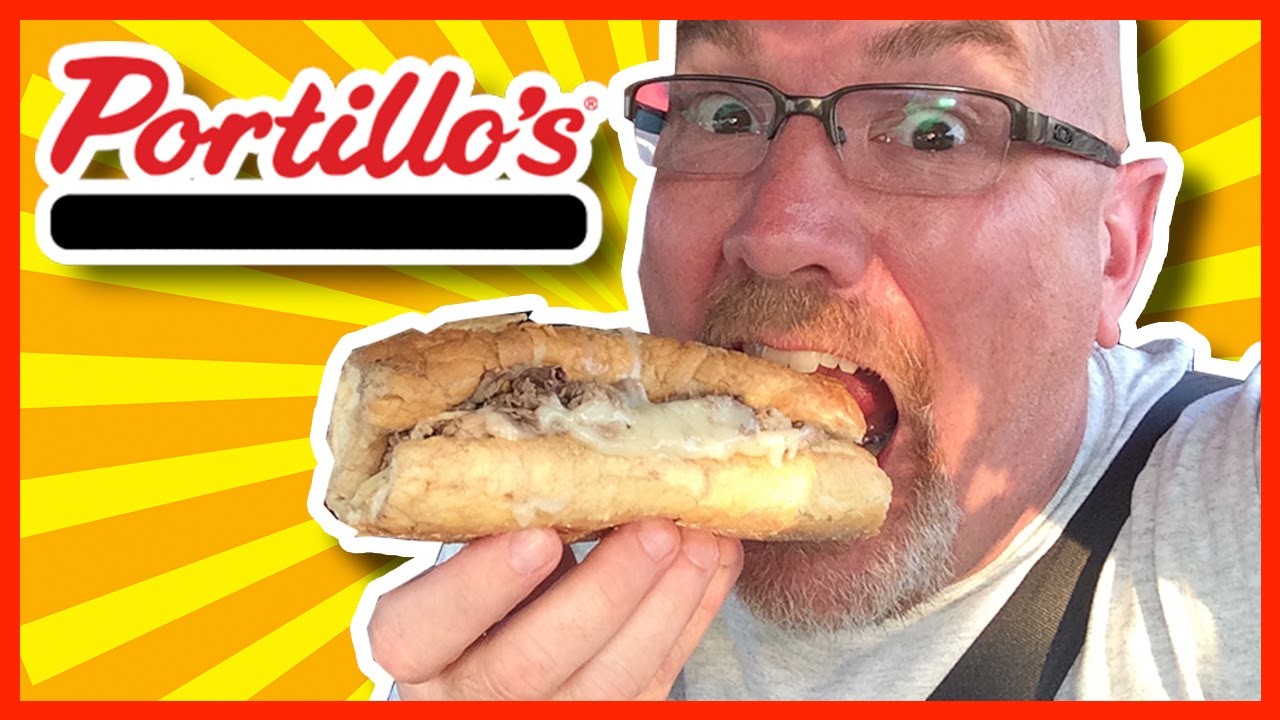 Portillo's hot dog and Italian beef sandwich review plus drive thru ...