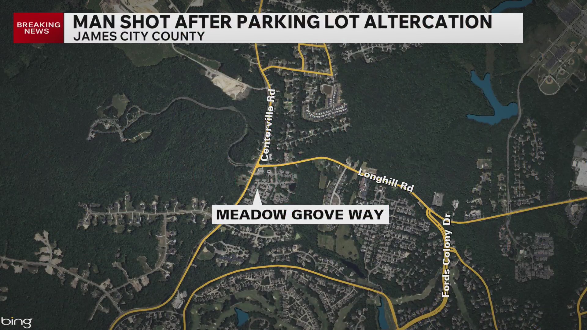 Police: Man shot on Meadow Grove Way in James City Co.