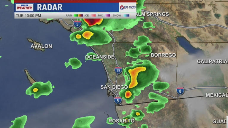 More rainfall in store for San Diego County: When will the second storm ...