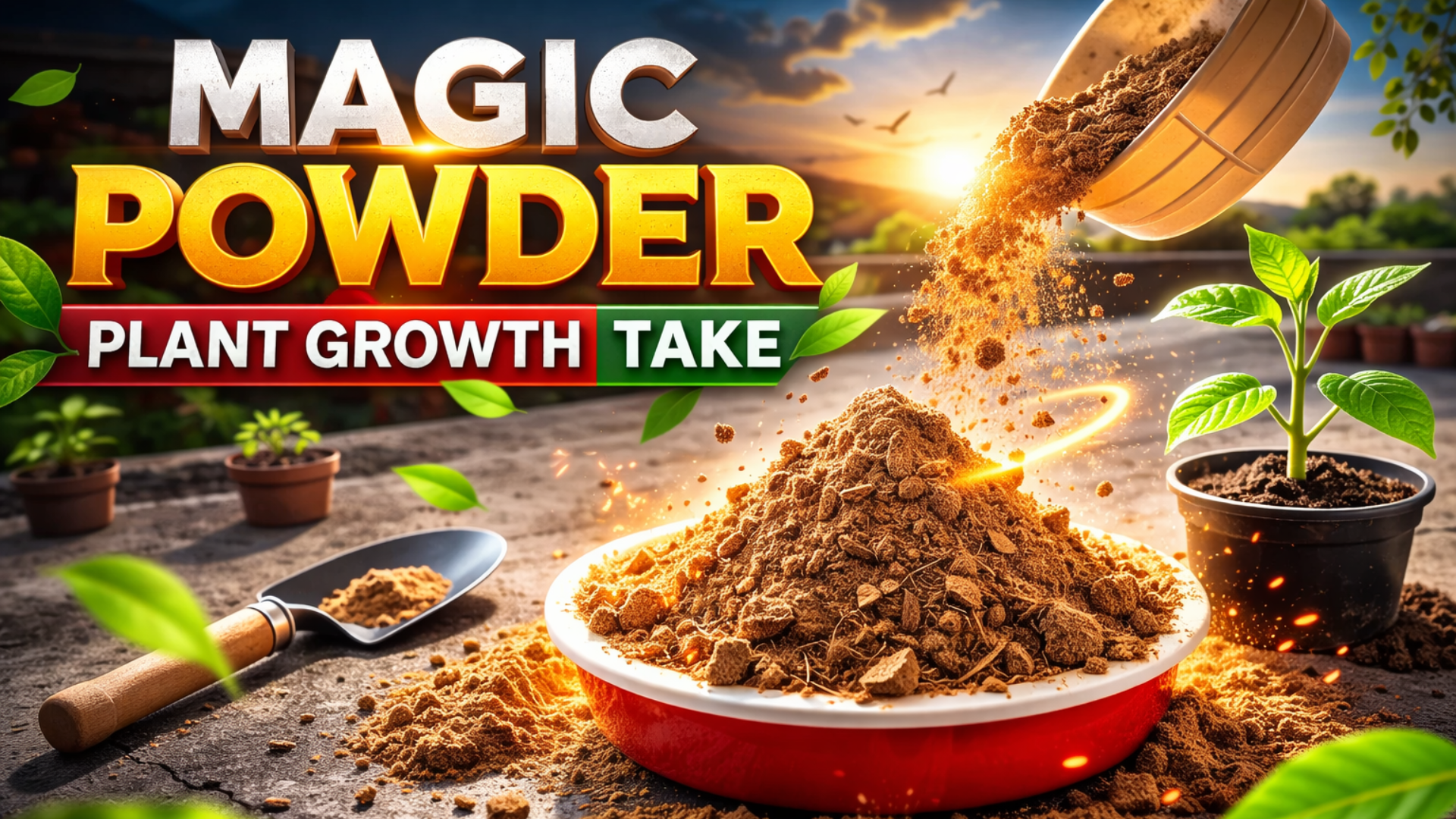 Amazing garden powder boosts growth and fights pests naturally