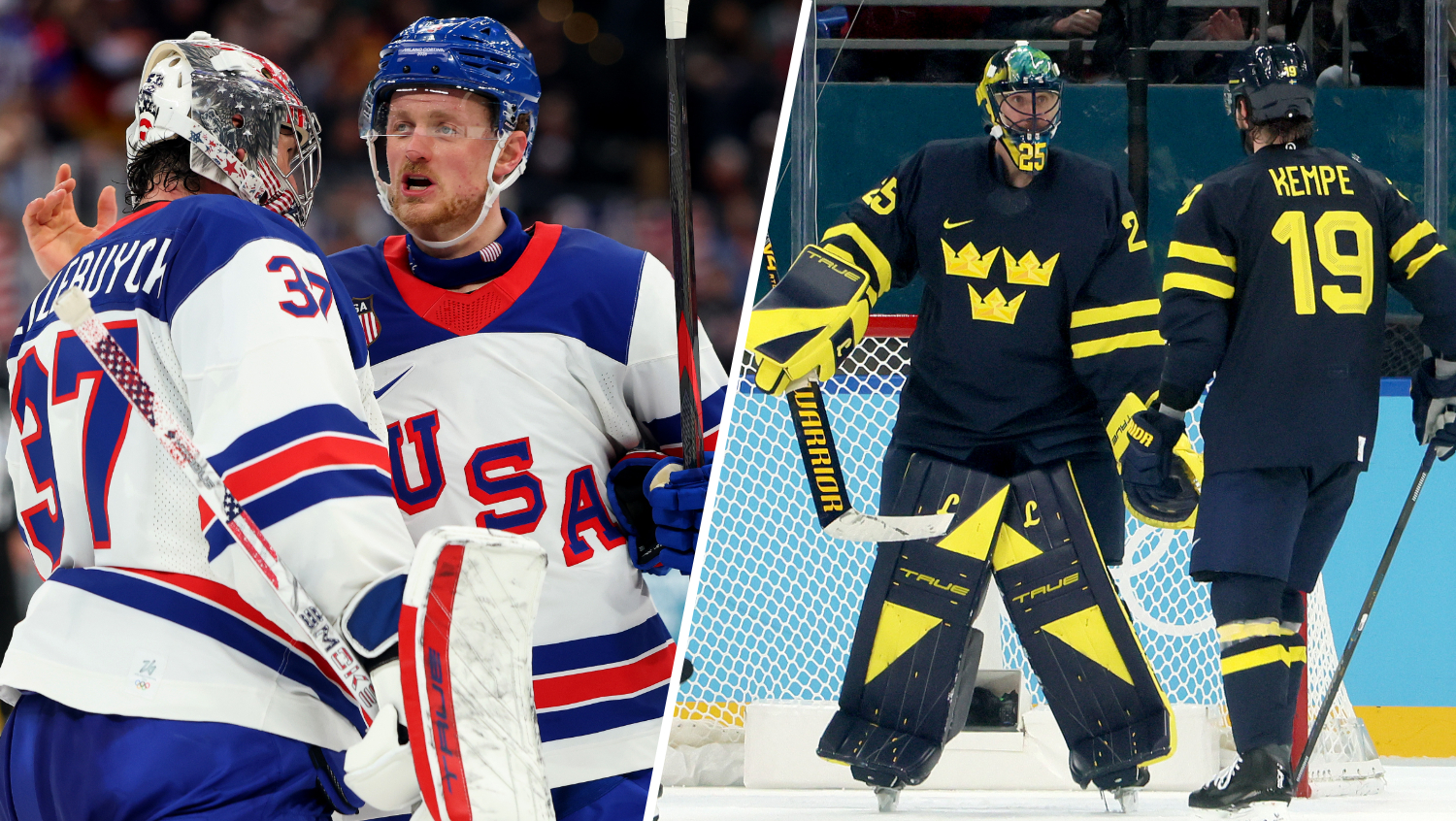 US faces Sweden in men's hockey quarterfinal — an Olympic matchup they ...