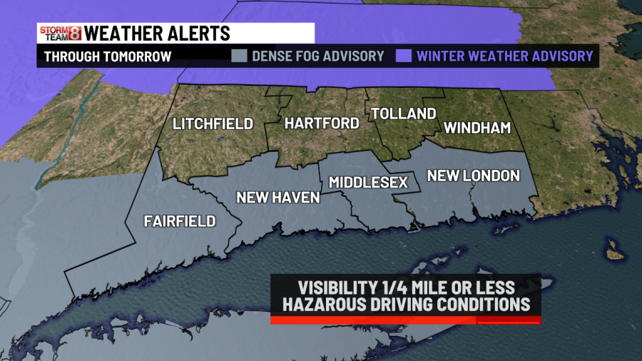 Safety tips: Dense fog could cause a tricky morning commute in Connecticut