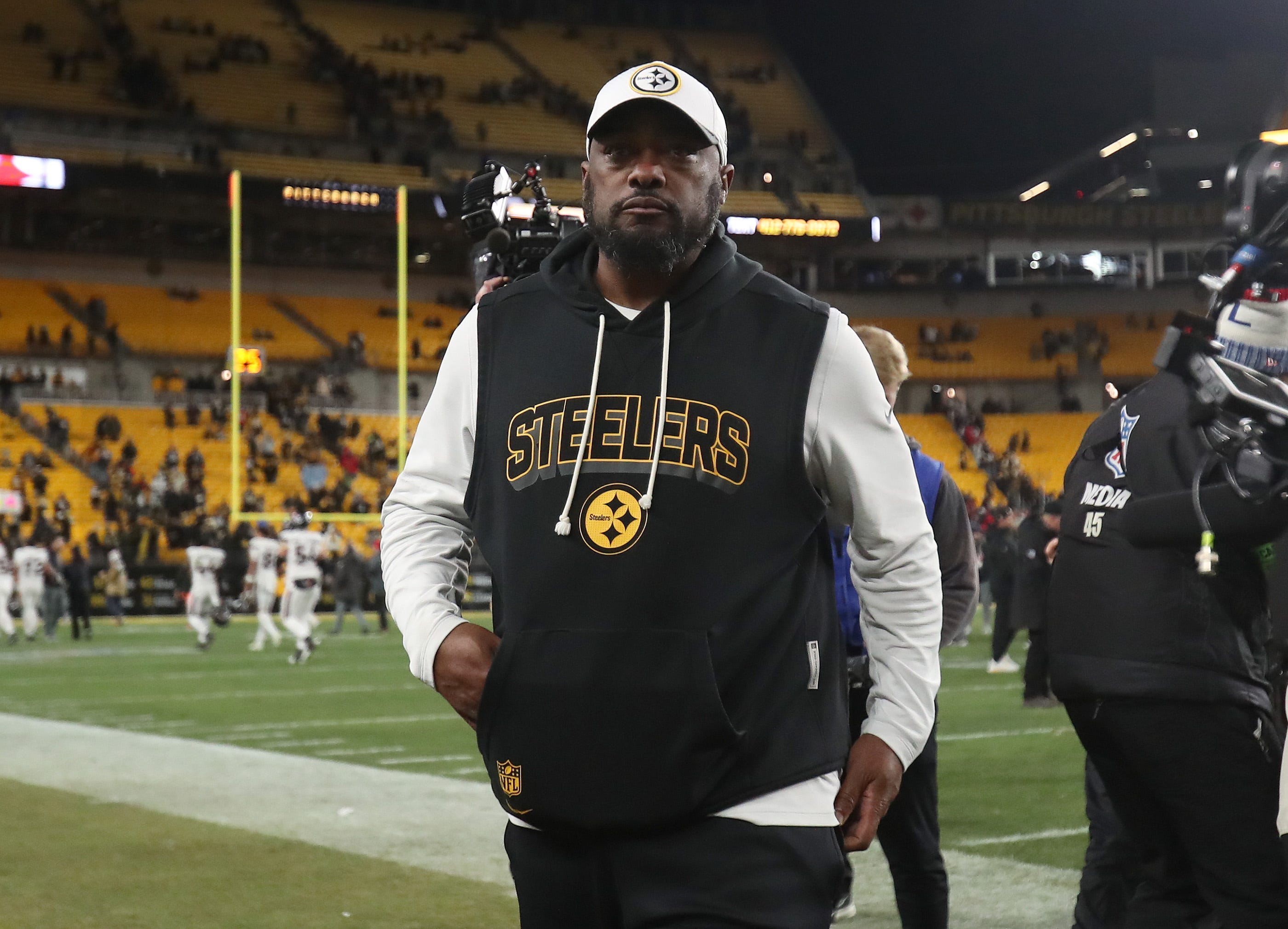 Mike Tomlin on the mind of Steelers' Omar Khan at NFL scouting combine