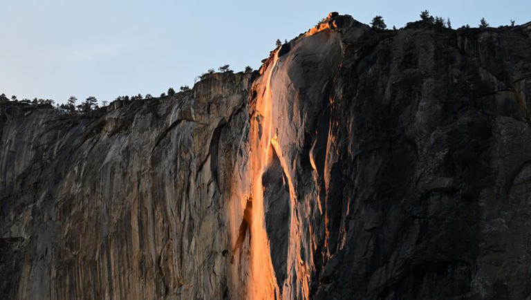 How Horsetail Fall turns into Yosemite’s famous firefall