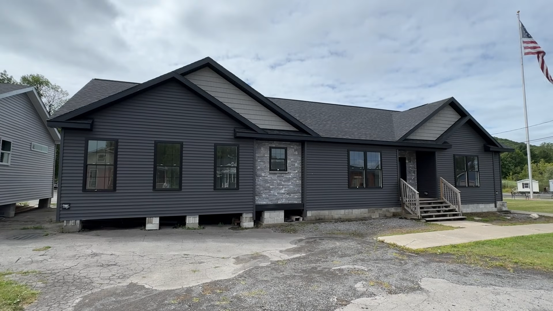 Inside a beautifully designed new modular home