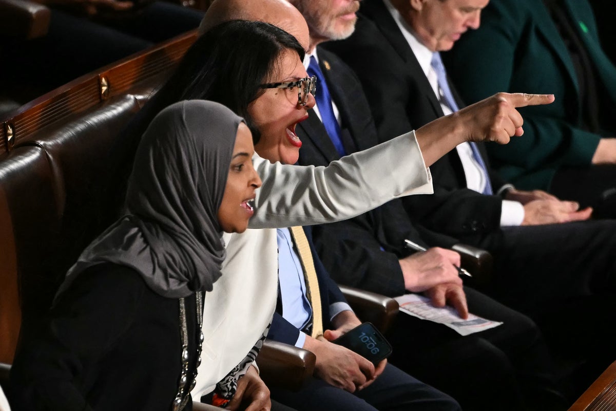 'Squad' members shout down Trump address: 'You're killing Americans'