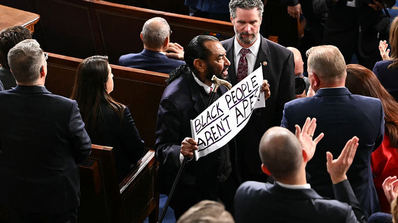 Democratic Rep. Al Green removed from State of the Union address ...