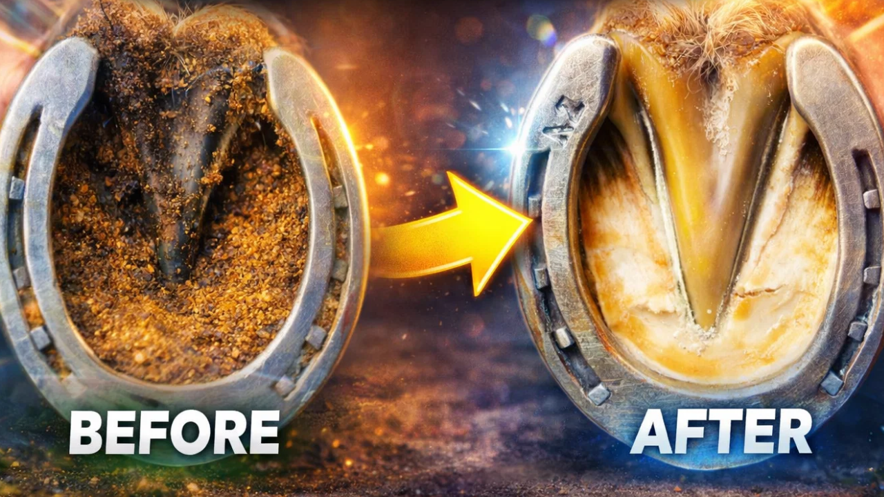 Farrier hoof restoration: Satisfying transformation you need to see