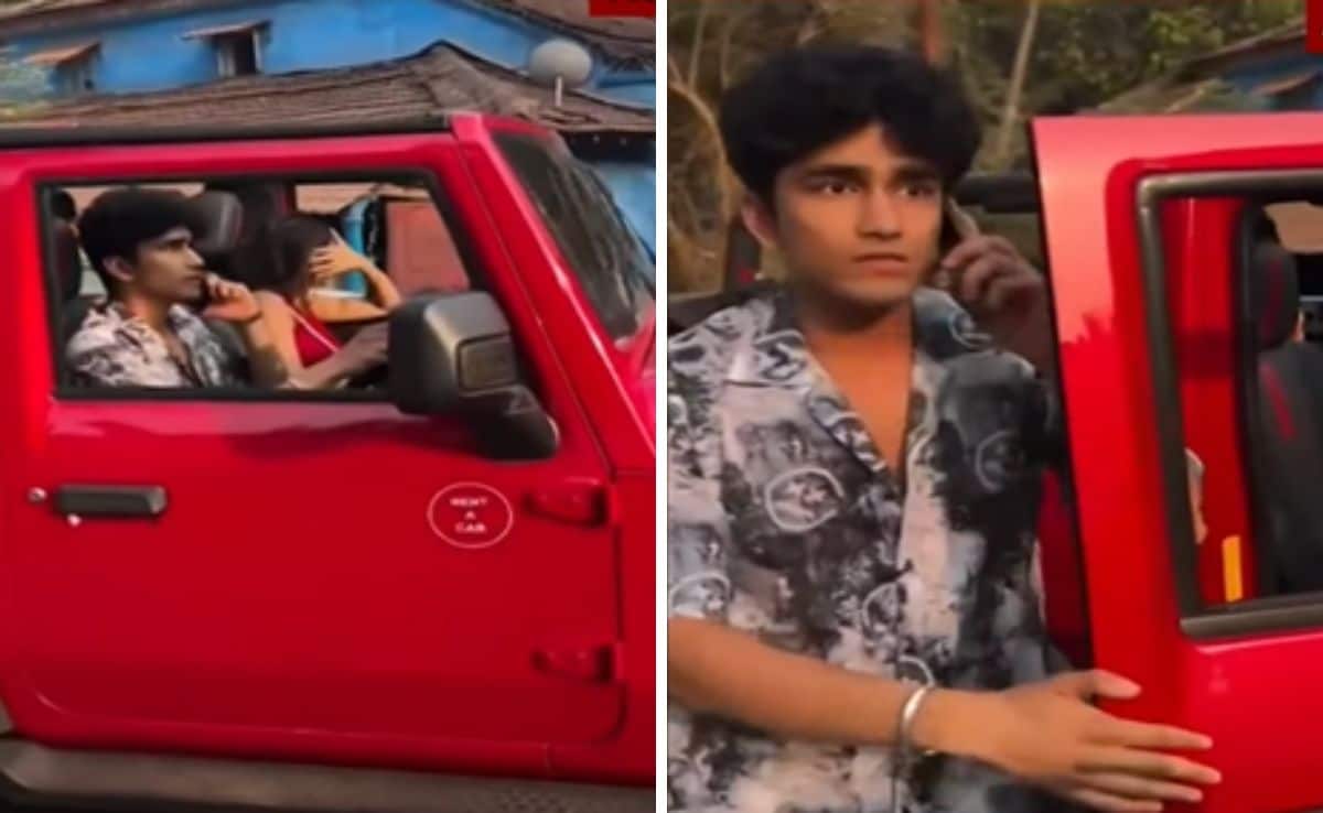 Man named in Goa Thar crash case, local claims a woman was driving it