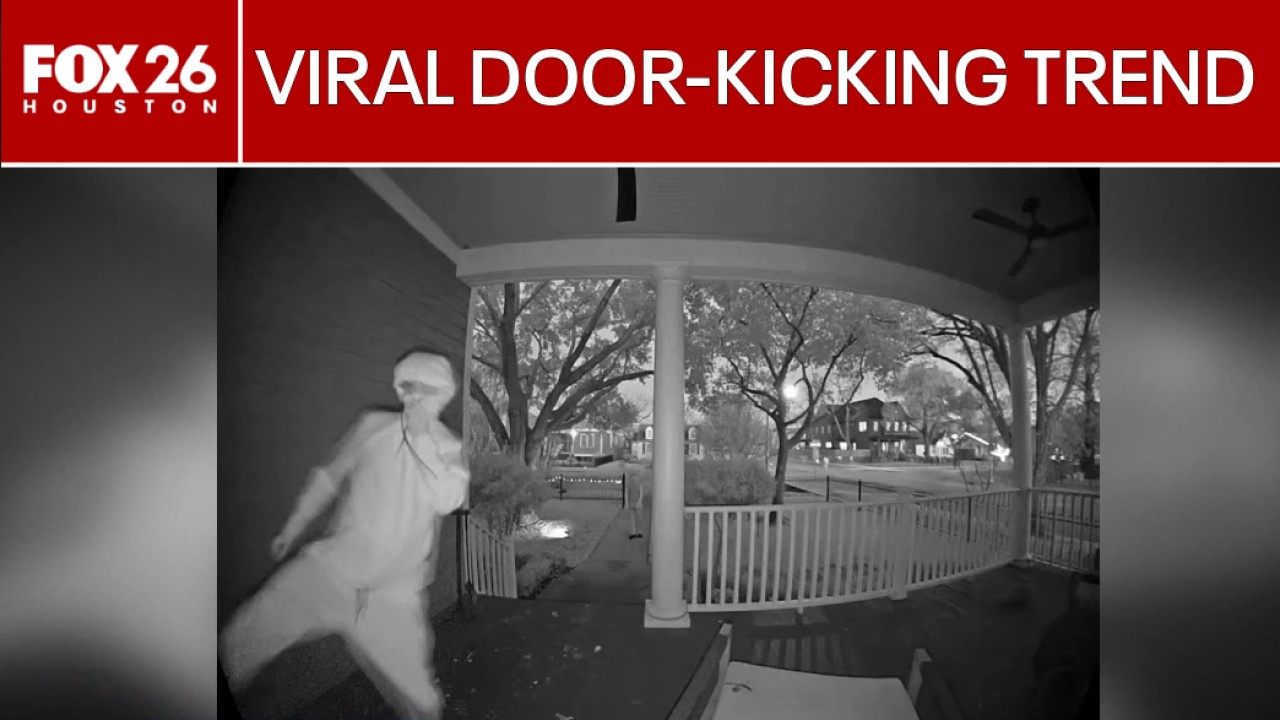 Viral door-kicking trend sparks safety fears