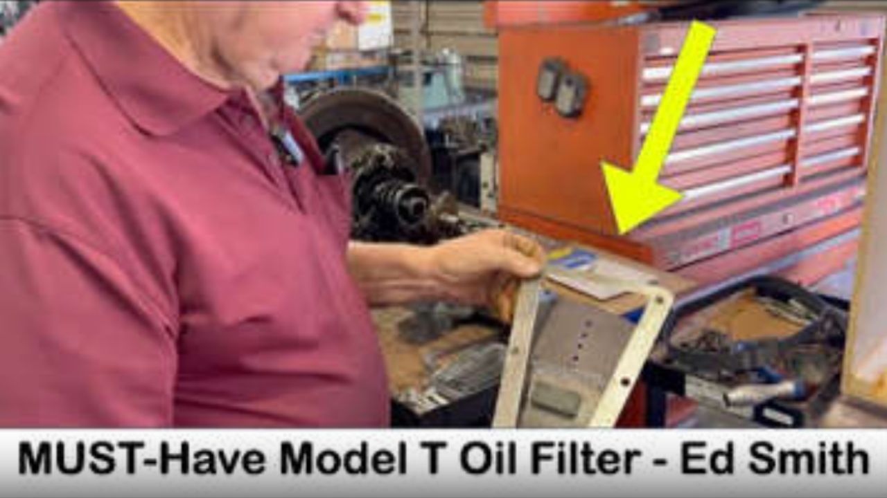 Must Have Oil Filter Model T Engine Build