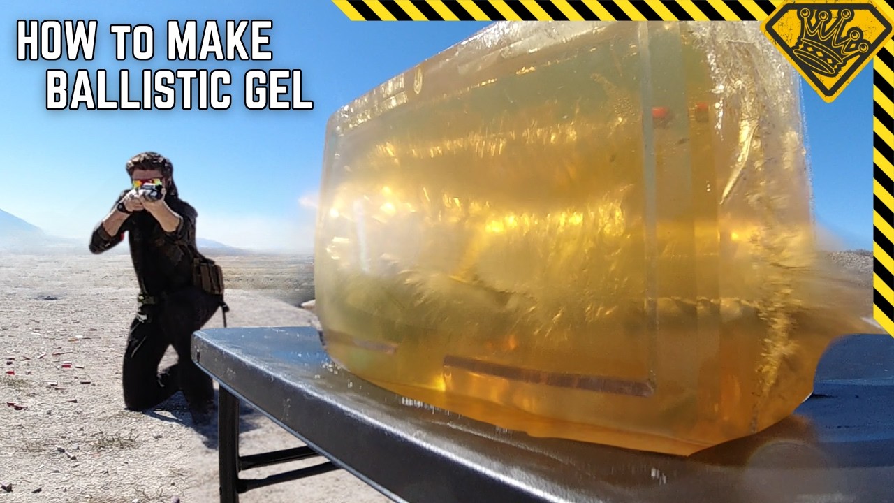 How to make real ballistic gel