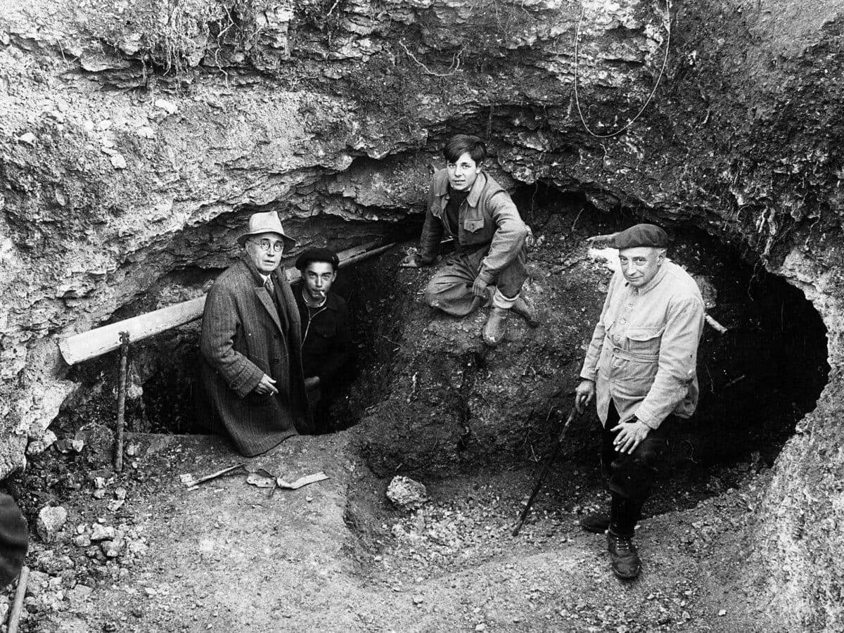In 1940, a boy followed his dog into a tree hole and found a 17,000 ...