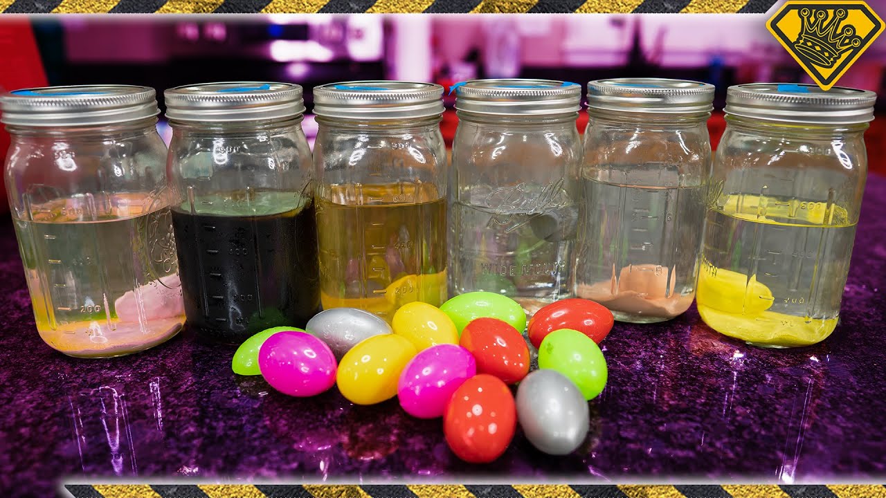 We left Silly Putty in gasoline for a week to see what would happen