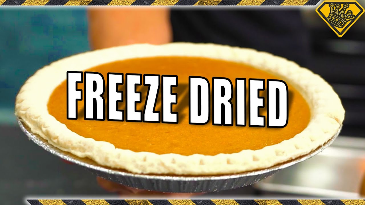 Will pumpkin pie freeze dry?