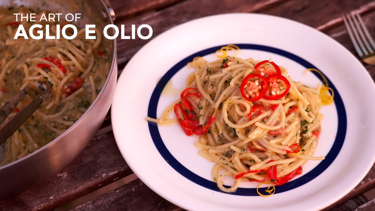 How to make garlic and oil pasta with authentic Italian flavor