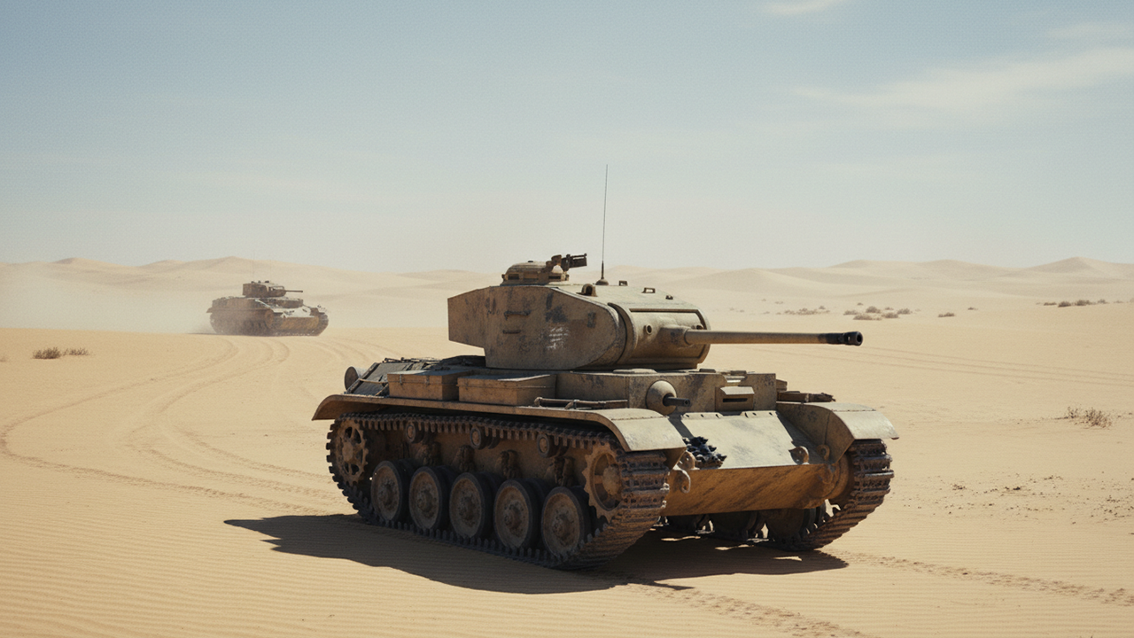 Why early British tanks struggled in World War II