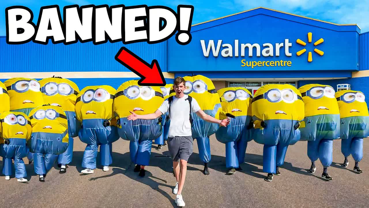 What happens when you show up with 100 minions?