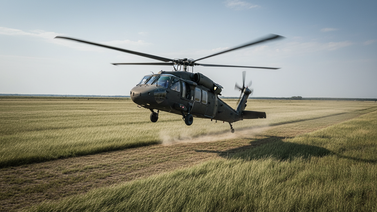 How a helicopter can land safely after engine failure