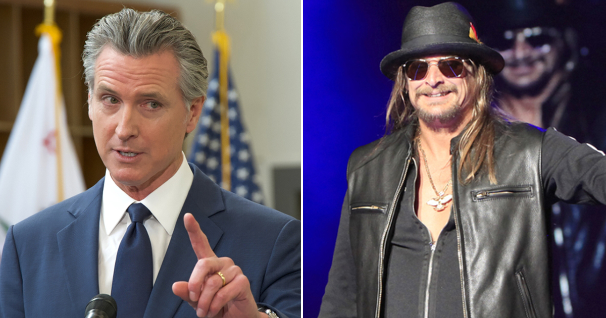 California governor 'bans' Kid Rock from the state