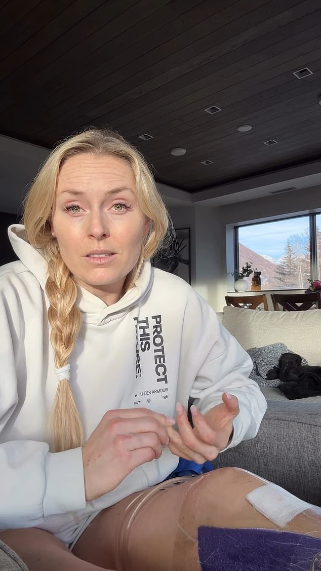 Cristiano Ronaldo sends message to Lindsey Vonn after her release from ...