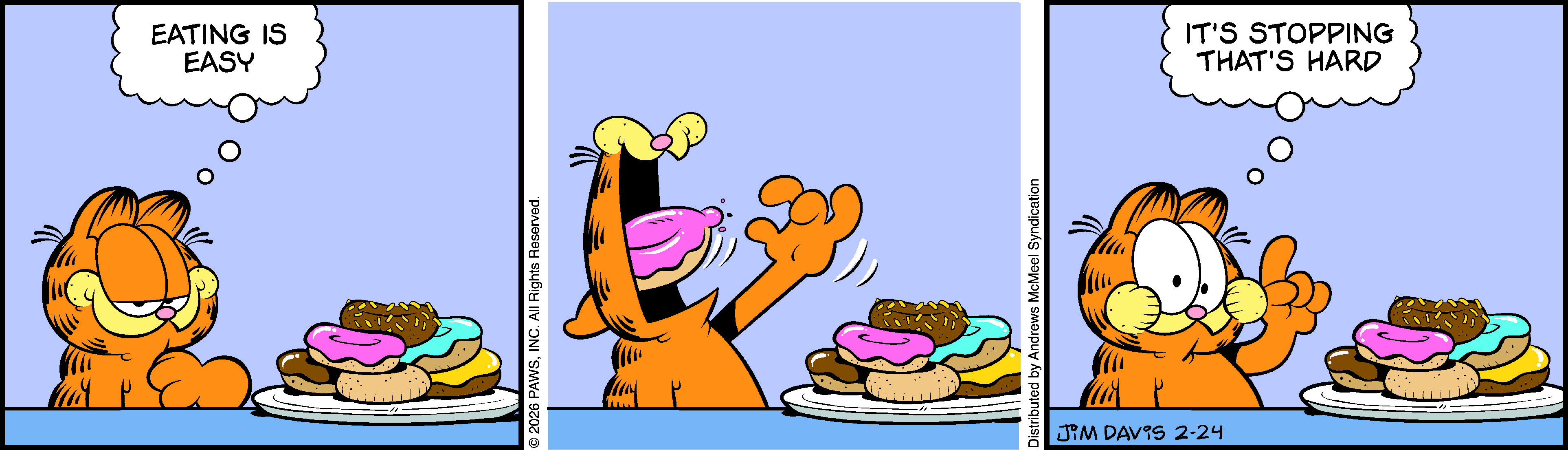 Garfield by Jim Davis