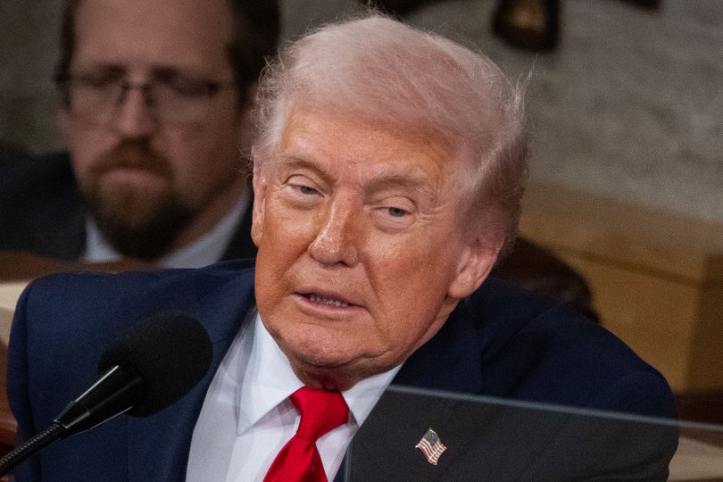 Trump says second term should have been his third in chilling attack on ...