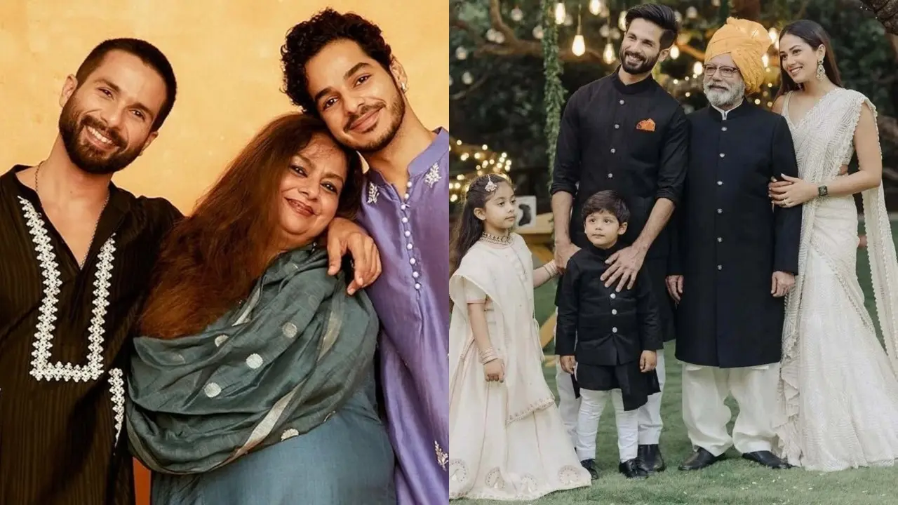 Shahid Kapoor birthday 2026 cutest family pics with Mira Zain and Misha