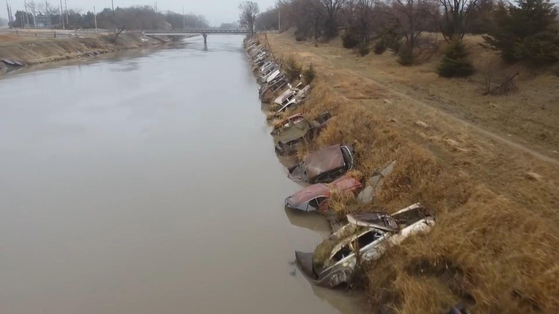 We just found more cars in the river than in a used lot